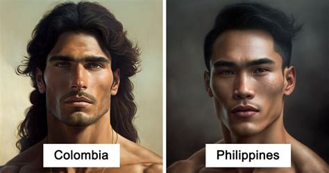 15 Pics Of How Ai Sees Global Beauty Standards In Various Countries