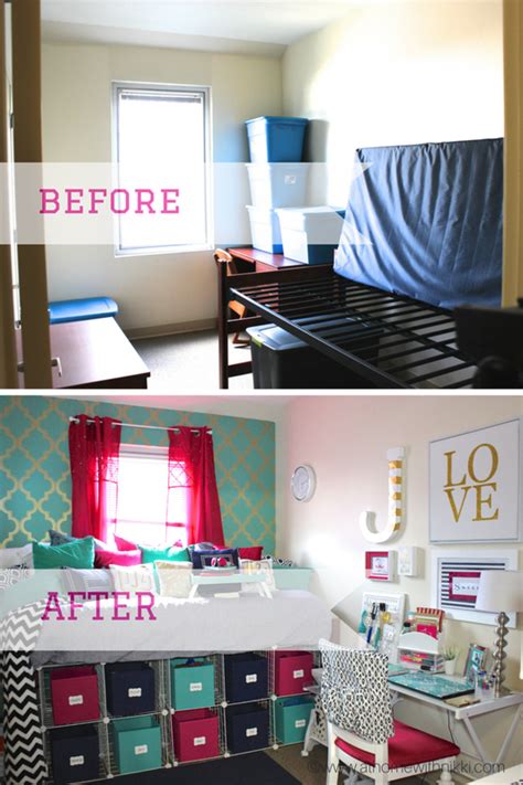 College Dorm Room Tour And Organization At Home With Nikki