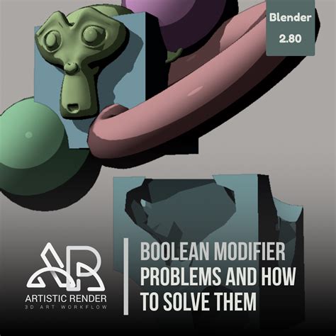 boolean modifier problems and how to solve them