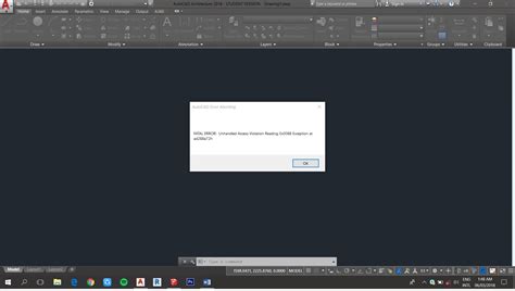 solved autocad 2017 fatal error autodesk community