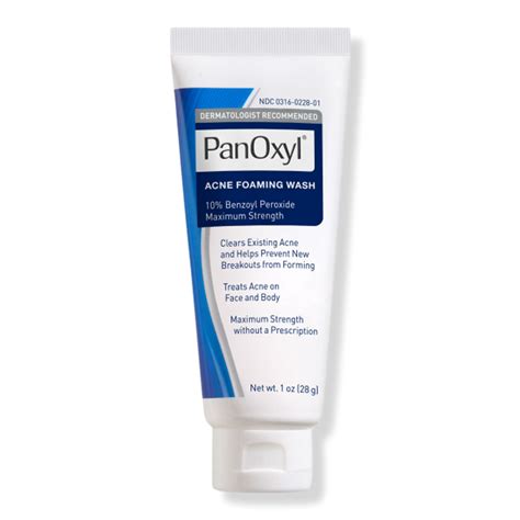 Panoxyl Travel Foaming Wash With 10 Benzoyl Peroxide One Color