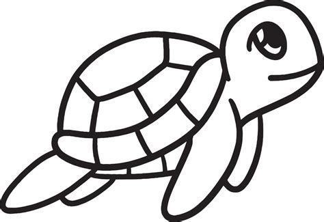Dibujos De Tortugas Marinas Para Colorear