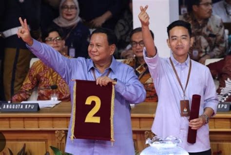 Prabowo Gibran Nomor Urut Dua Jerry Sambuaga Angka 2 Simbol