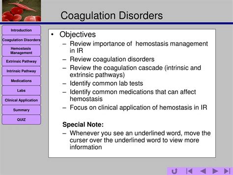 Ppt Coagulation Disorders Coagulopathy Powerpoint Presentation