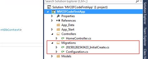 overview of code first migrations in entity framework