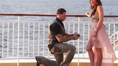 Amazing Surprise Proposal On Cruise Ship Youtube