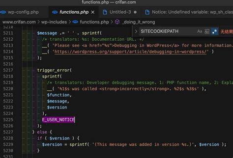 【未解决】wordpress警告：warning cannot modify header information