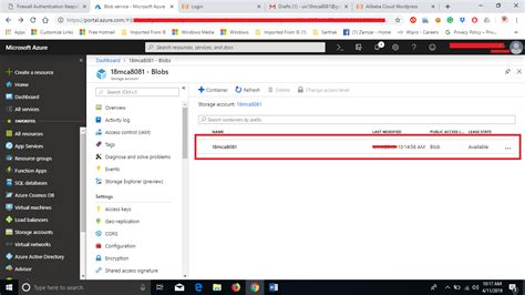 introduction to azure blob storage how to create and access blob