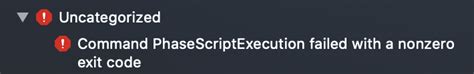 ios can t archive with xcode error phasescriptexecution failed
