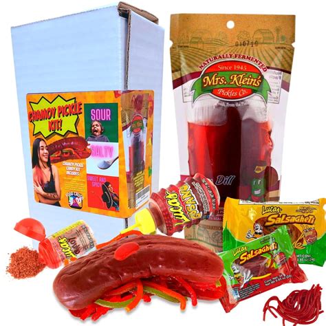 Chamoy Pickle Kit Mexican Candy Mix Candy T Box Variety Candy