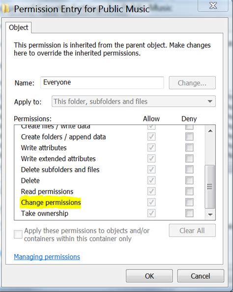 windows icacls is giving access denied on remote file system unix