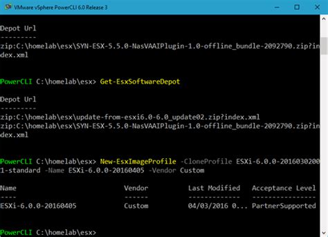 howto create a custom vmware vsphere 6 x esxi image using