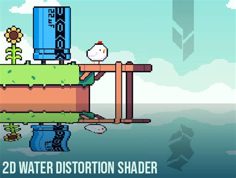 2d water distortion shader vfx shaders unity asset store