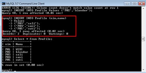 cara penggunaan perintah dml di mysql update informasi menarik