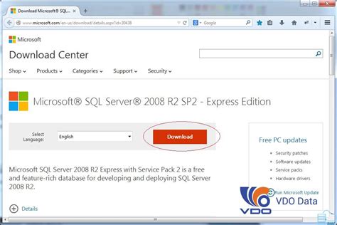 Hướng Dẫn Download Và Cài đặt Sql Server 2008 Vdo Data Edaily