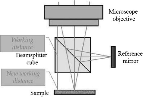 Schematic Diagram Of The Michelson Interferometer Download
