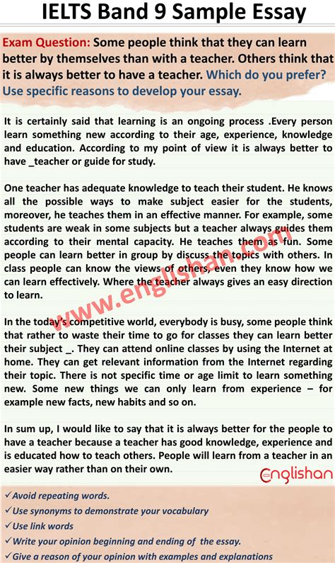 Ielts Sample Essay Topics 2020 Band 9 Writing Task 2