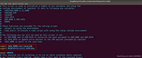 ubuntu下运行logstash报错：could not find java set java home or ensure java