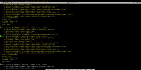 node js how to collect a nodejs app s logs using pm2 so that they