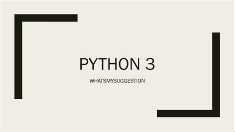 python 3 complete tutorial part 2 youtube