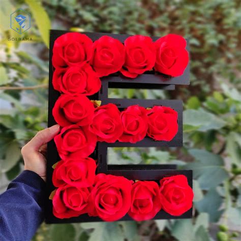 خرید باکس گل حروف جدیدترین طرح جعبه گل حروف سال 2022 آفر ویژه ارسال