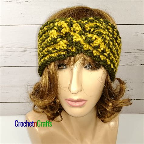 Simple Ear Warmer Crochet Pattern Crochet Pattern Bonanza
