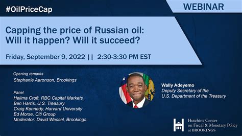 Capping The Price Of Russian Oil Will It Happen Will It Succeed