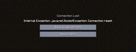 how to fix internal exception socketexception connection