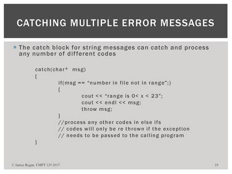 exceptions exceptions are used to signal that an unexpected event has