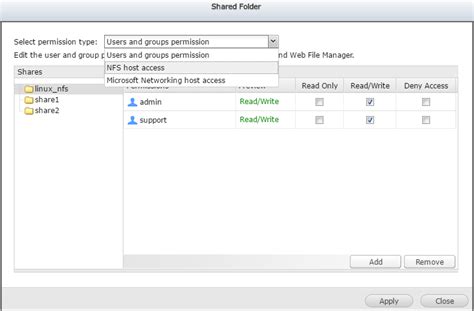 configuring linux nfs storage with qnap es nas qnap us