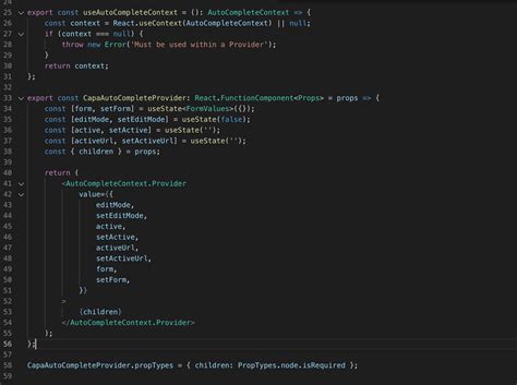 dynamic suggestion inputs with react native typescript and context api