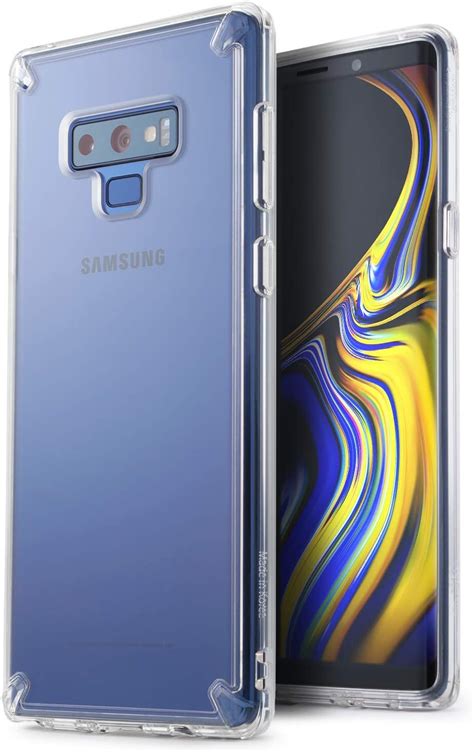 Ringke Fusion Compatible With Galaxy Note 9 Case Clear Back Soft