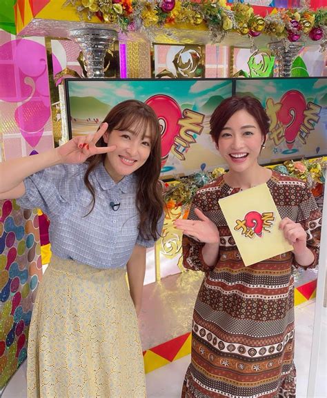 新井恵理那さんのインスタグラム写真 新井恵理那instagram 「ゲストの大沢あかねさんと撮っていただきました ひとりさん