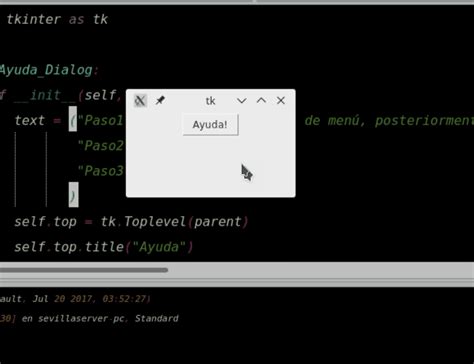 python ¿cómo hacer uso de eventos en botones para mostrar información