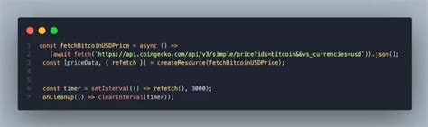 how to handle async data fetching using createresource in solidjs