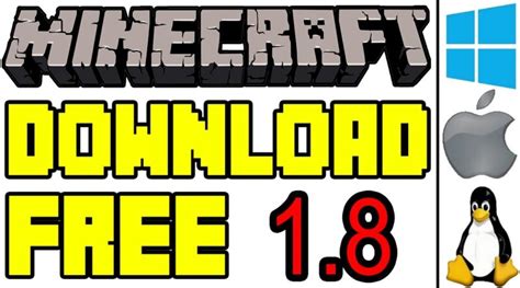 🔧how to download minecraft 1 8 pc free [windows mac linux