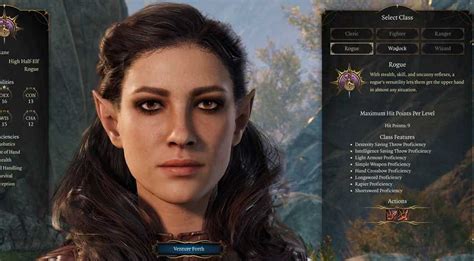 Baldurs Gate 3 Character Creation Options 4k