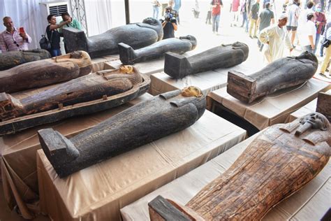 Archaeologists Unveil 59 Perfectly Preserved Ancient Egyptian Coffins