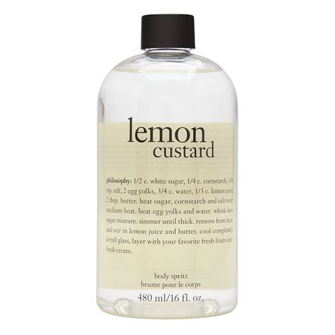 Philosophy Lemon Custard Sweet Spritzer 16 Oz Body Spray For Women