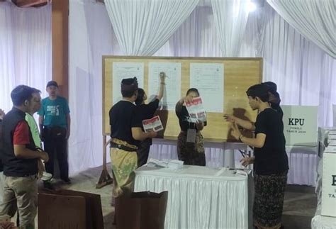 Kpu Karangasem Gelar Simulasi Pemungutan Suara Pemilu 2024