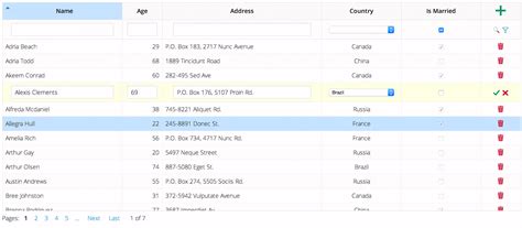 10 jquery plugins to enhance tables learning jquery
