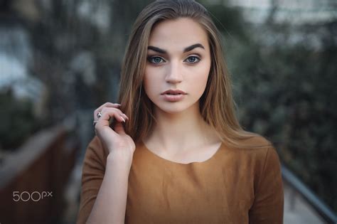 Blue Eyes Portrait 500px Face Blonde Depth Of Field Women Hd