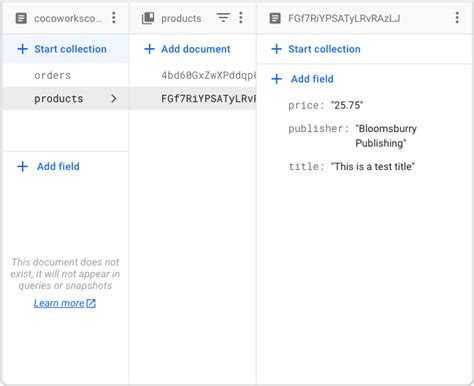 javascript data not pulling in from firestore collection stack overflow