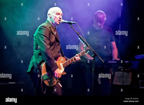 The British New Wave Band Ultravox Performs A Live Concert At