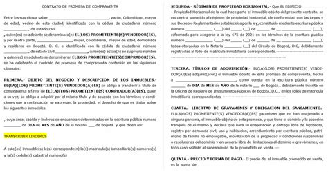 Cómo Hacer Un Contrato De Compraventa Con Ejemplo Para Descargar