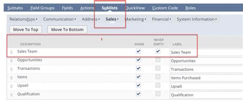 how to create netsuite mandatory sublists in update 2018 1