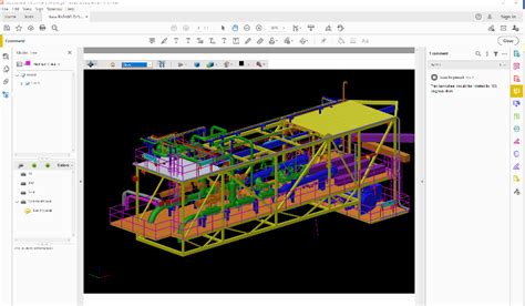 deliver a 3d pdf with microstation