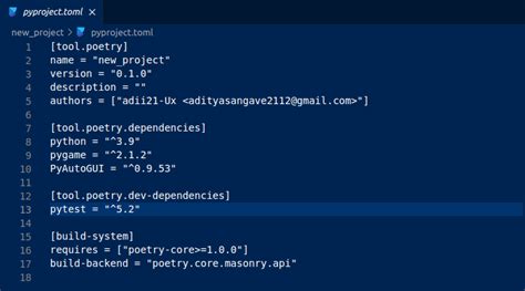 using poetry dependency management tool in python geeksforgeeks