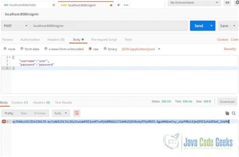 spring boot security and jwt examples java code geeks 2022