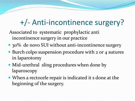 Ppt Uterine Prolapse Diagnostic And Surgical Management 1